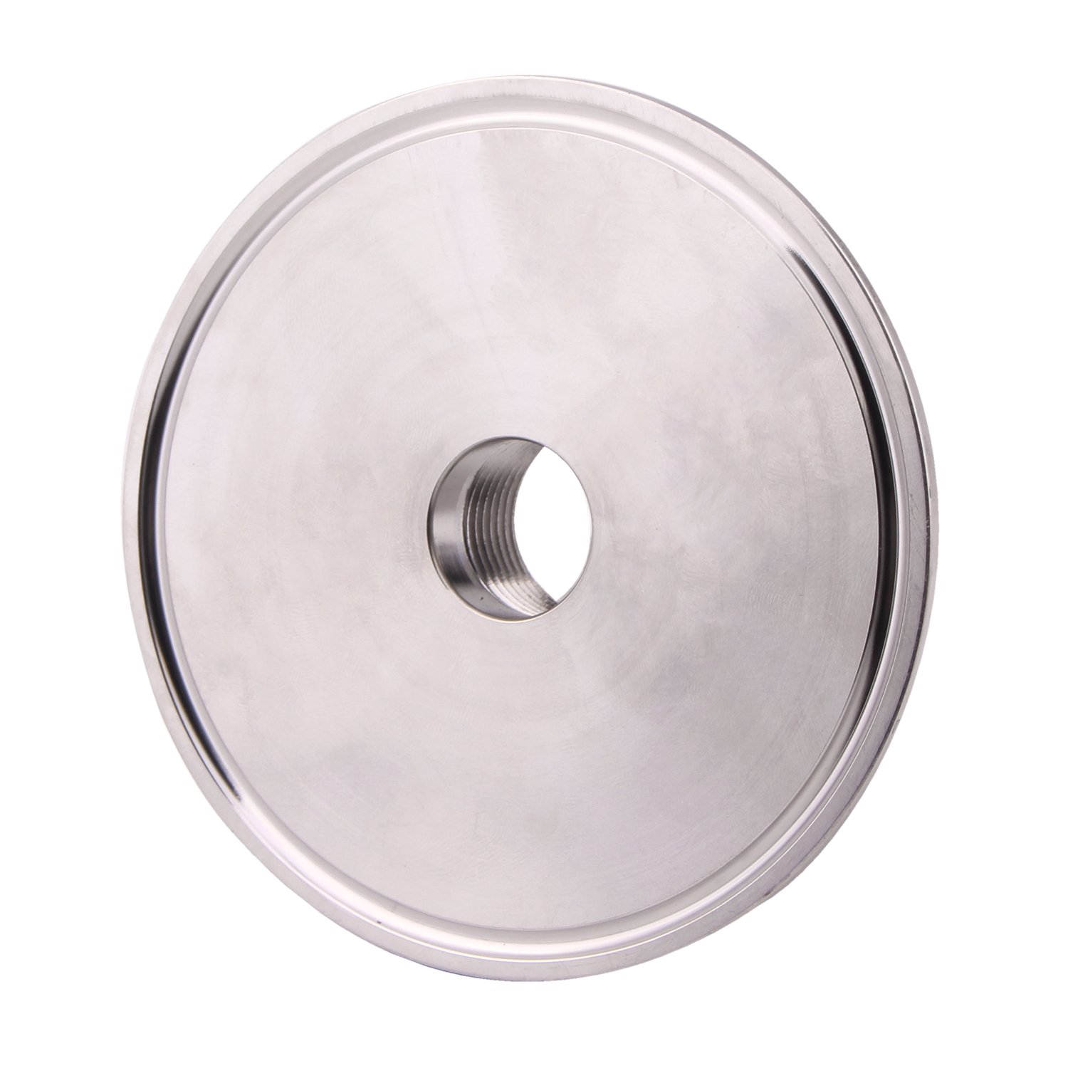 Snapklik.com : Sanitary 3 Inch Tri Clamp To 1/2" NPT Female Tri Clover