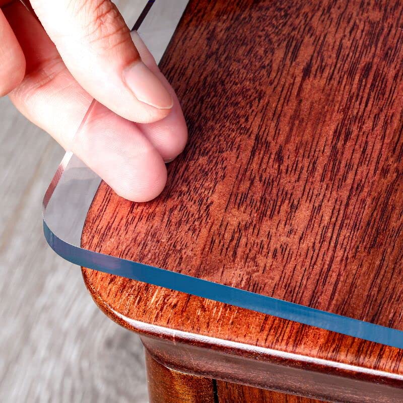 Royhom Clear Table Protector, 2mm Thick 56 x 24 Inch, Plastic Table ...