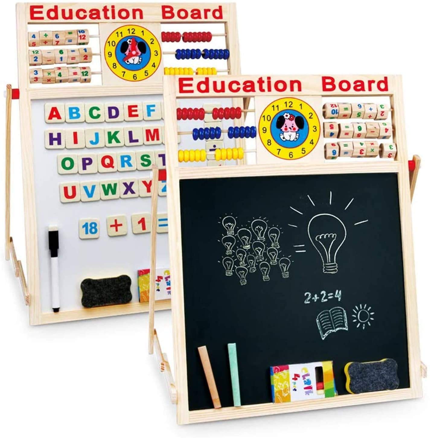MantraRaj 6 in 1 Educational Learning Skills Activity Drawing Board ...