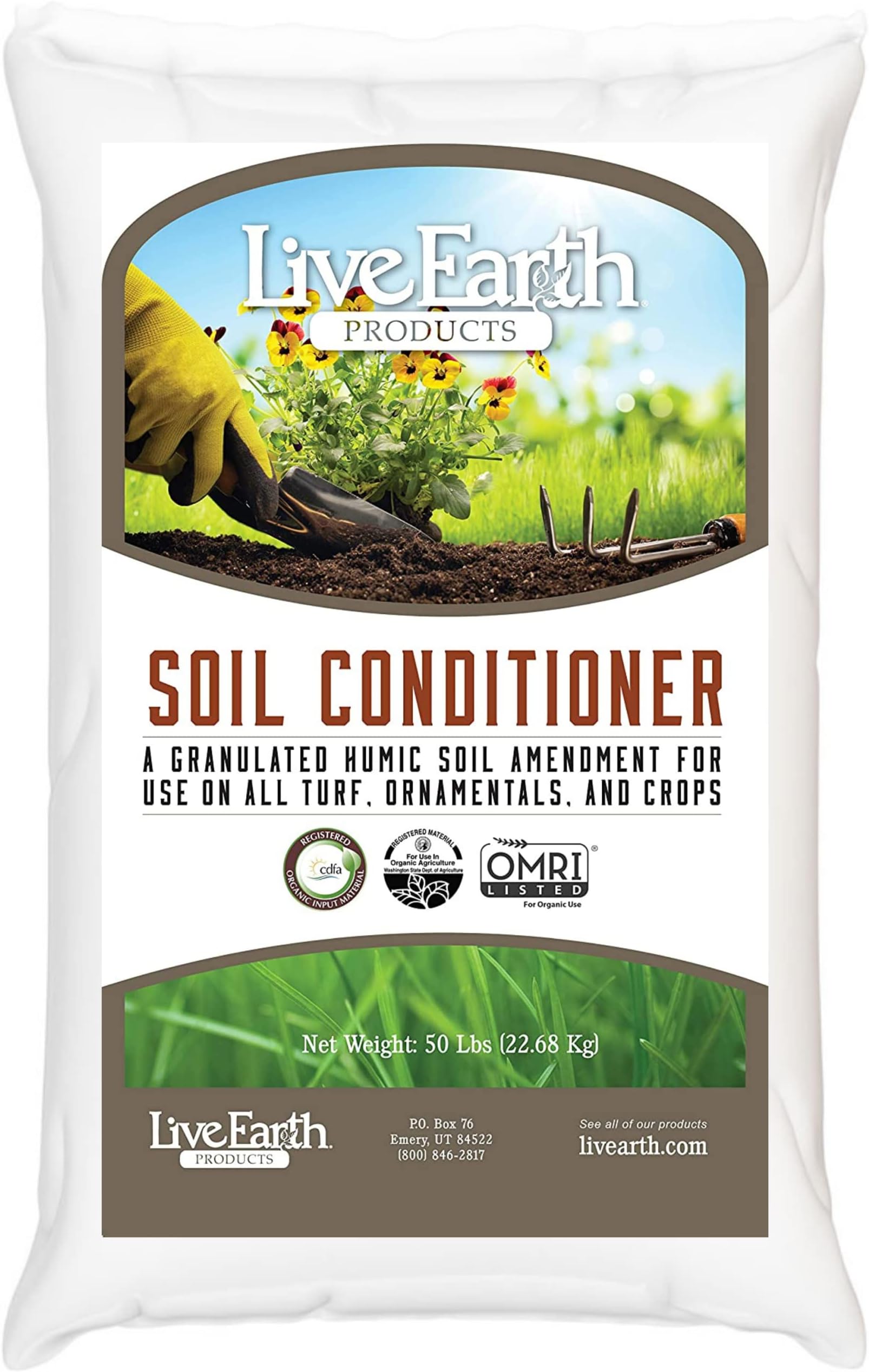 Amazon.com : Fertilome (16120) HuMic Granular Humic Acid Soil Amendment ...