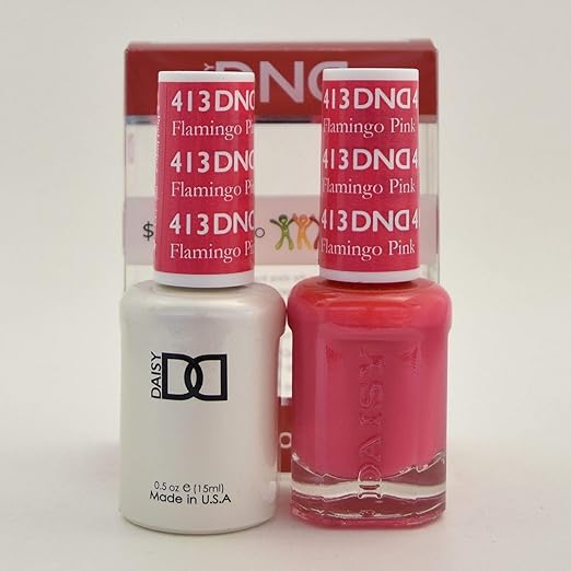 DND Gel Set (DND 413 Flamingo Pink)