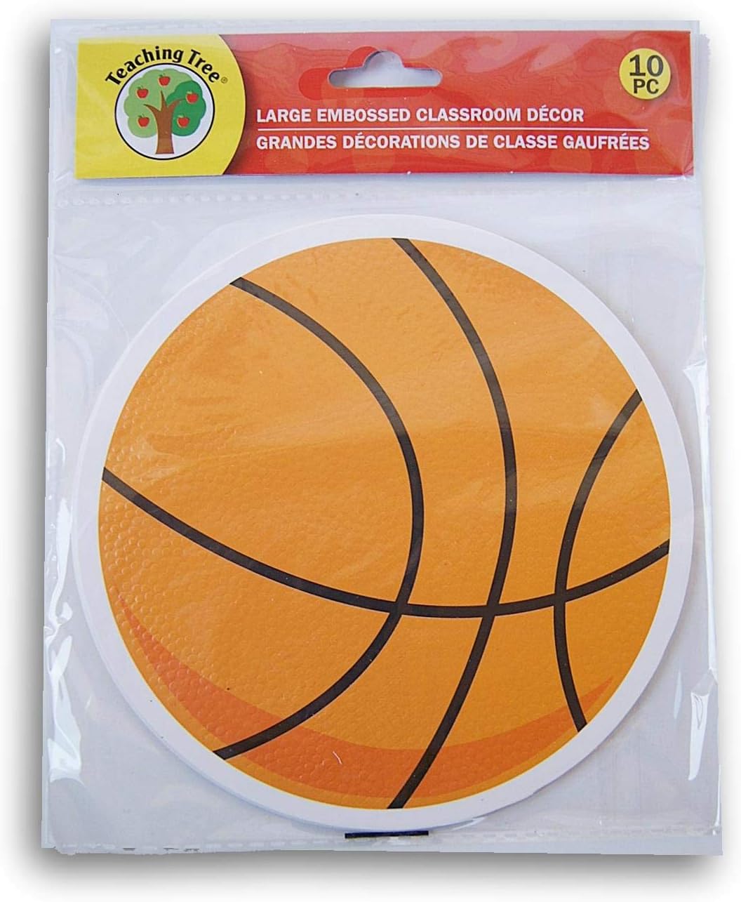 Amazon.com: Basketball Classroom Decor Embossed Paper Cut-Outs - 10 ...