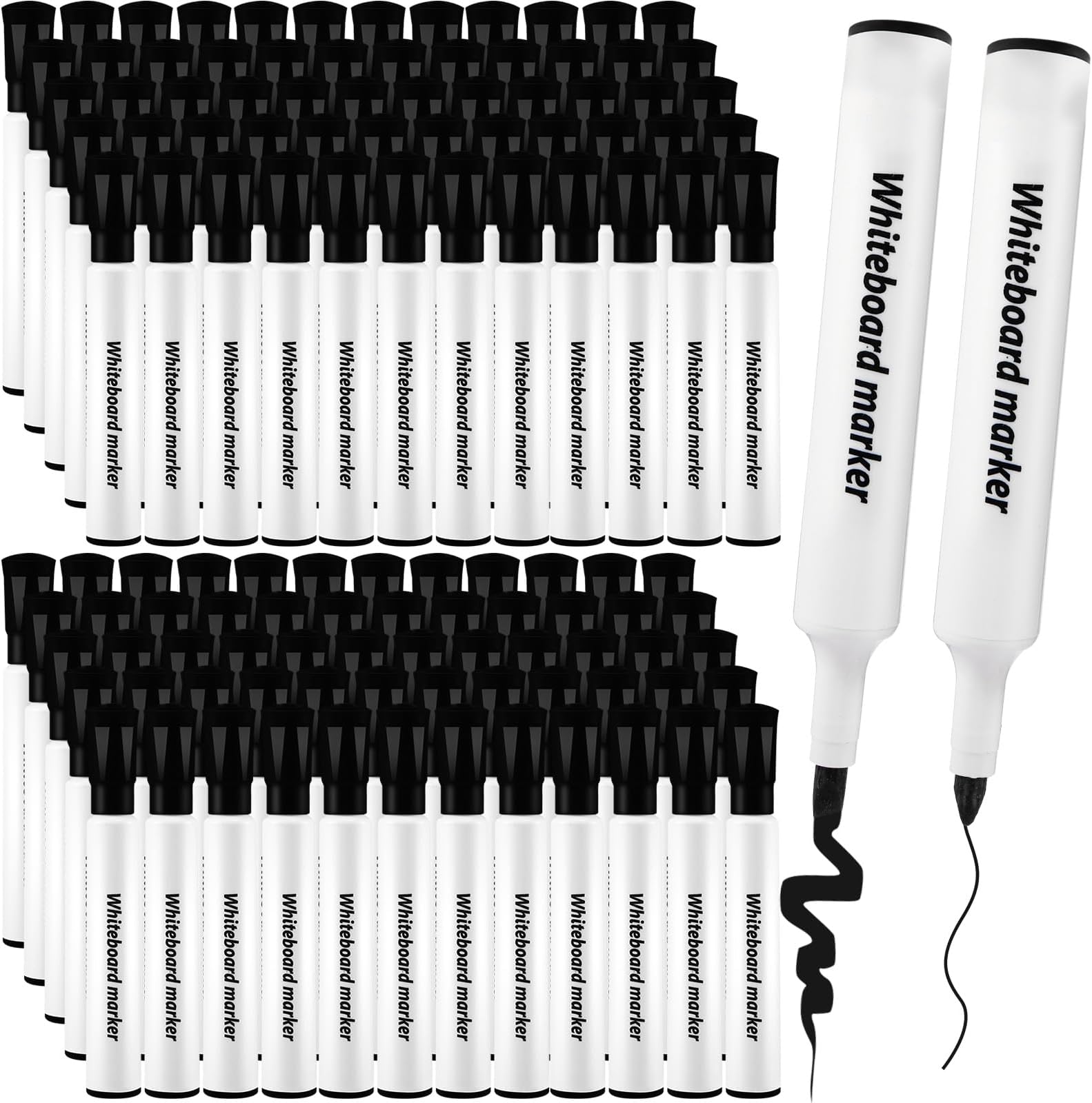 Amazon.com : cloudriver Jumbo Refillable Dry Erase Markers, 24 Count ...