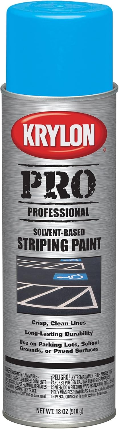 18 Oz Blue Highway Striping Paint [Set of 6] - Spray Paints - Amazon.com