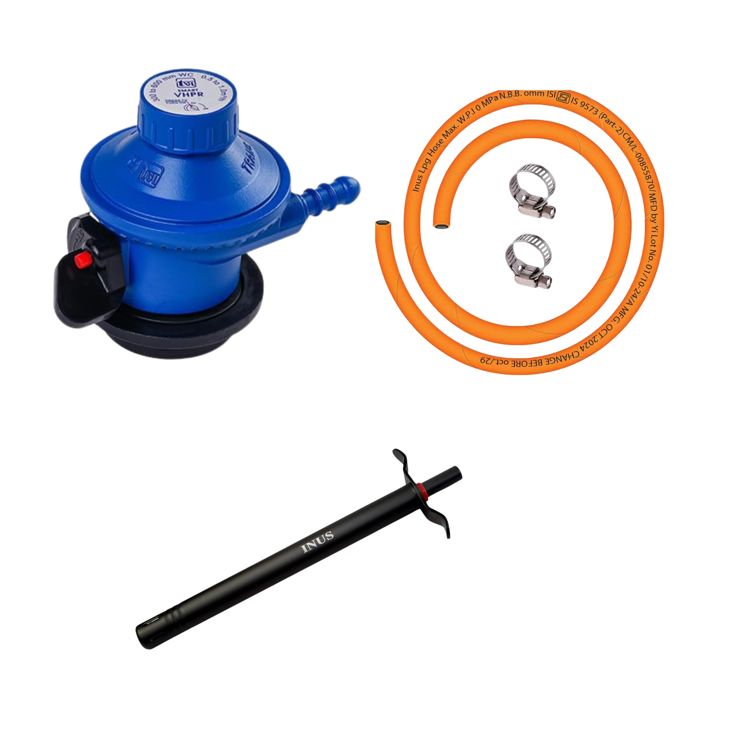 INUS Combo of Kitchen Smart and Unique Gas Regulator Made from Imported ...