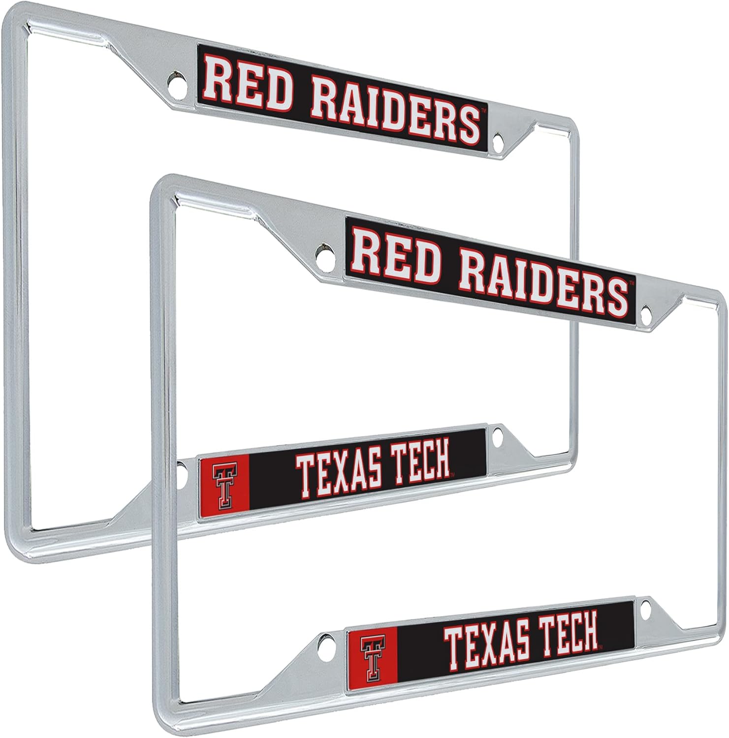 Amazon.com: Desert Cactus Texas Tech University Car Accessories Metal ...