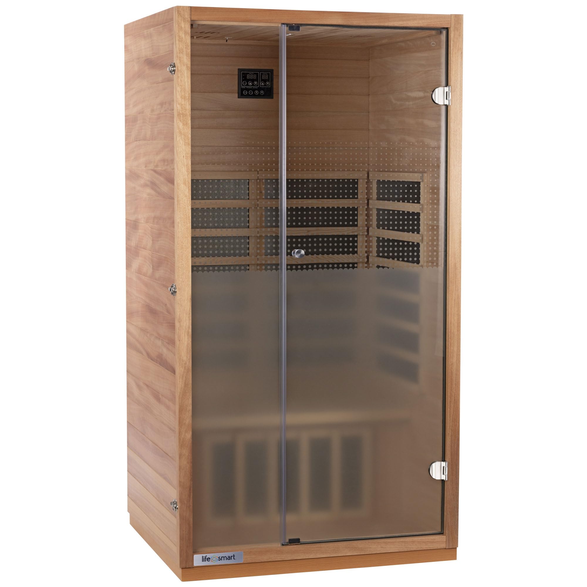 Amazon.com : LIFE SMART Home Infrared Sauna for up to 2 People with ...