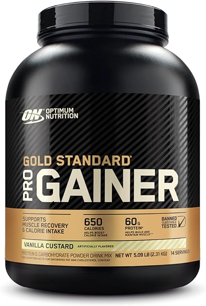 Amazon.com: Optimum Nutrition Gold Standard Pro Gainer, Weight Gainer ...