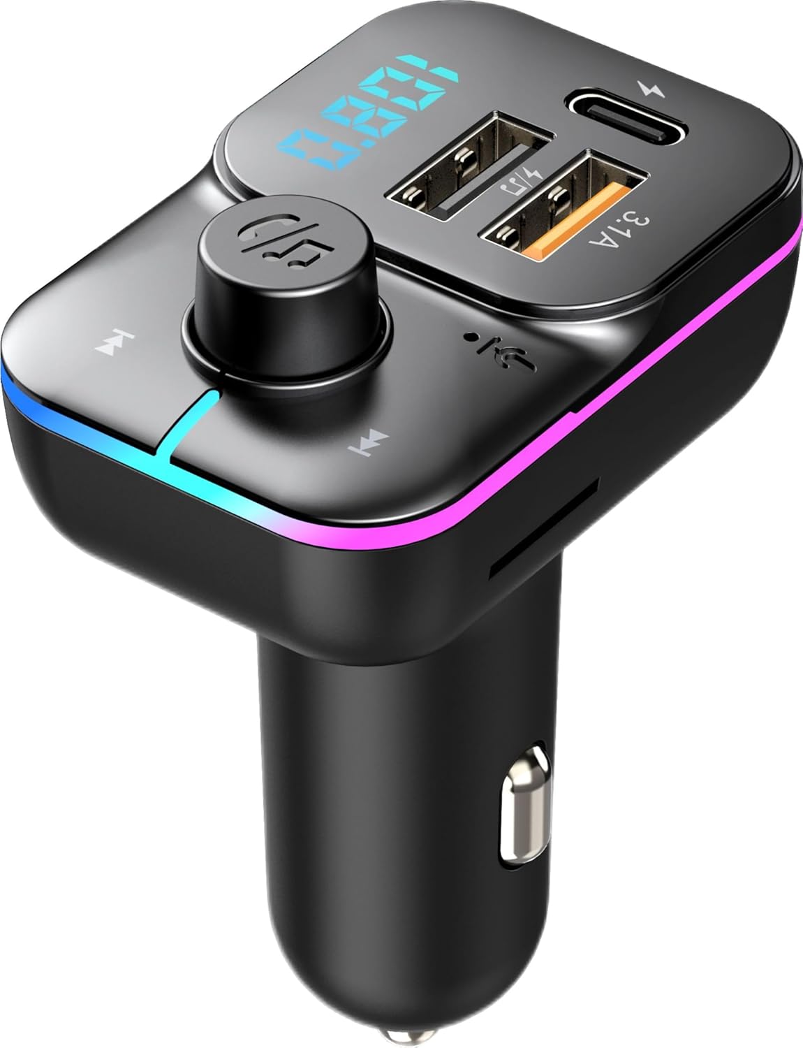 Amazon.com: HICAS Bluetooth FM Transmitter for Car,Bluetooth Car ...