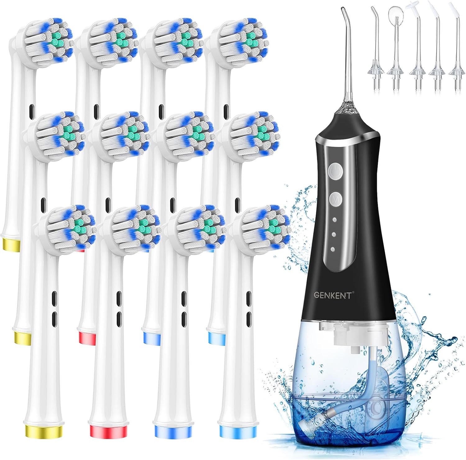 Amazon.com: 12 Pcs Electric Toothbrush Replacement Heads Compatible ...