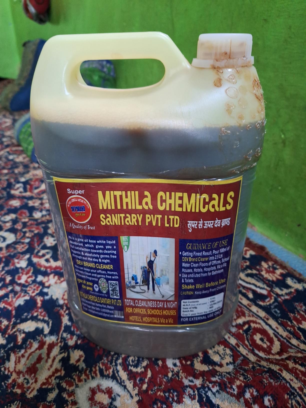 Mithila Chemicals Black Phenyle 500 ML Surface Disinfectant Floor ...