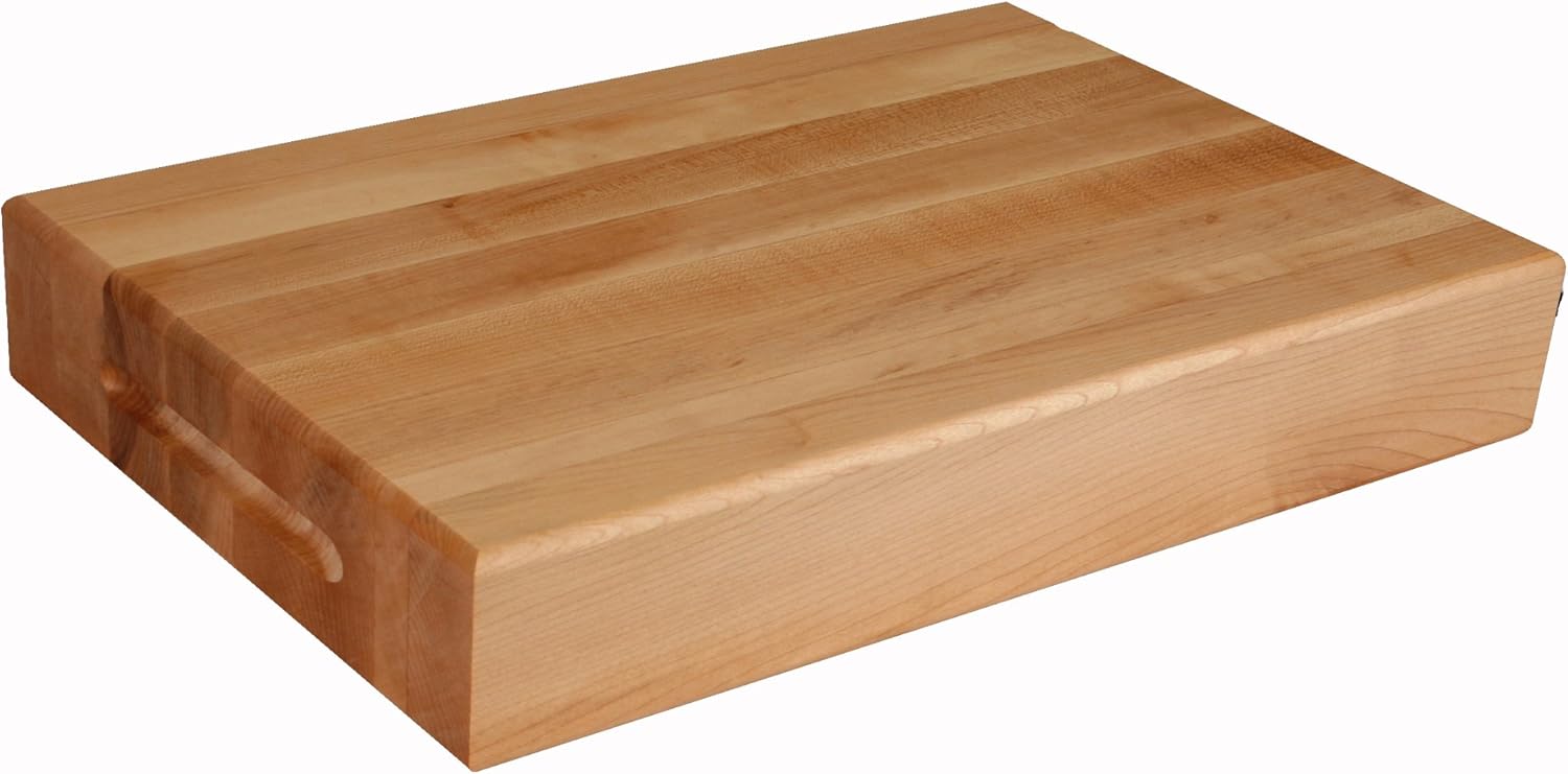 Maple Edge Grain Cutting Board - 18 x 12 x 3 by Michigan Maple Block ...