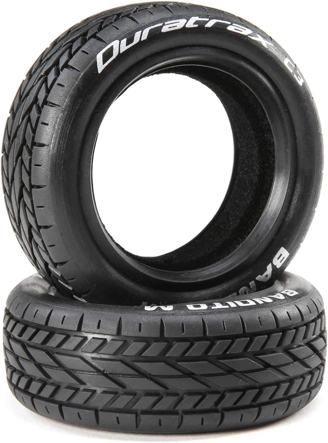 Amazon.com: Duratrax Bandito M 1/10 2.2 Buggy Oval Tires Front C3 (2 ...