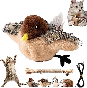 Amazon.com: fencyatt Outfany FeatherFun Flyer, PetsBoro FeatherFun ...