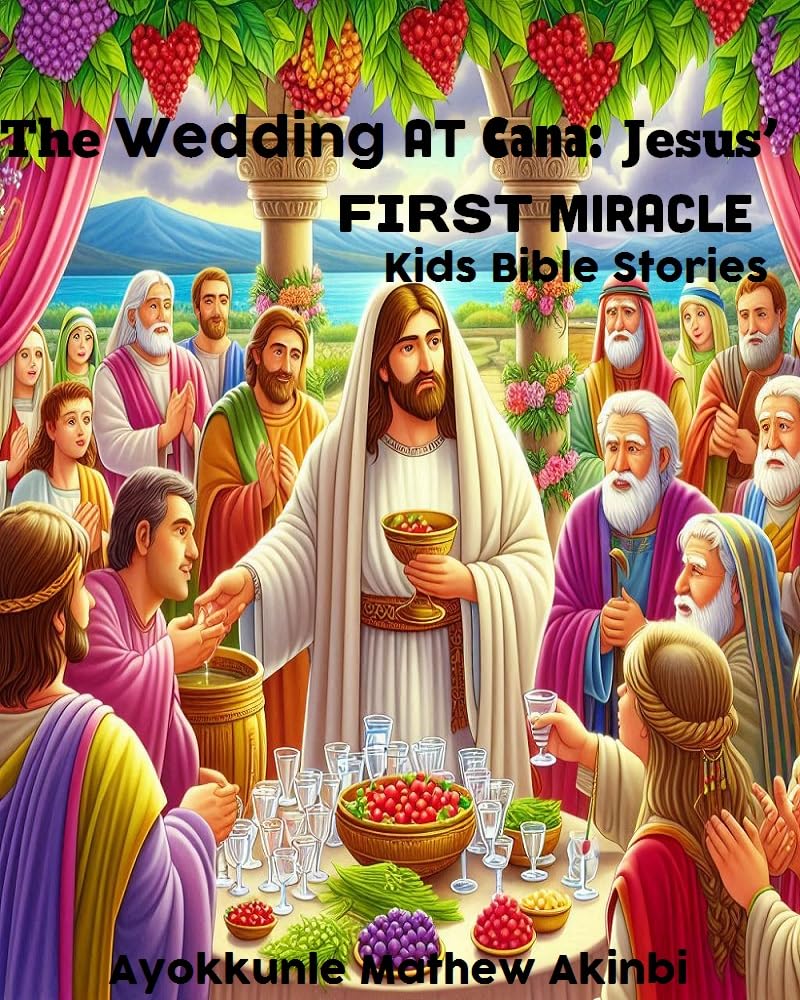 The Wedding at Cana: Jesus’ First Miracle Kids Bible Stories eBook ...