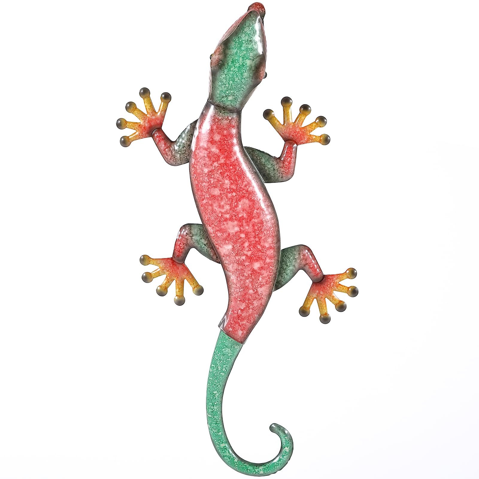 Amazon.com: Large Metal Lizards Outdoor Decor, Metal Gecko Wall Art ...