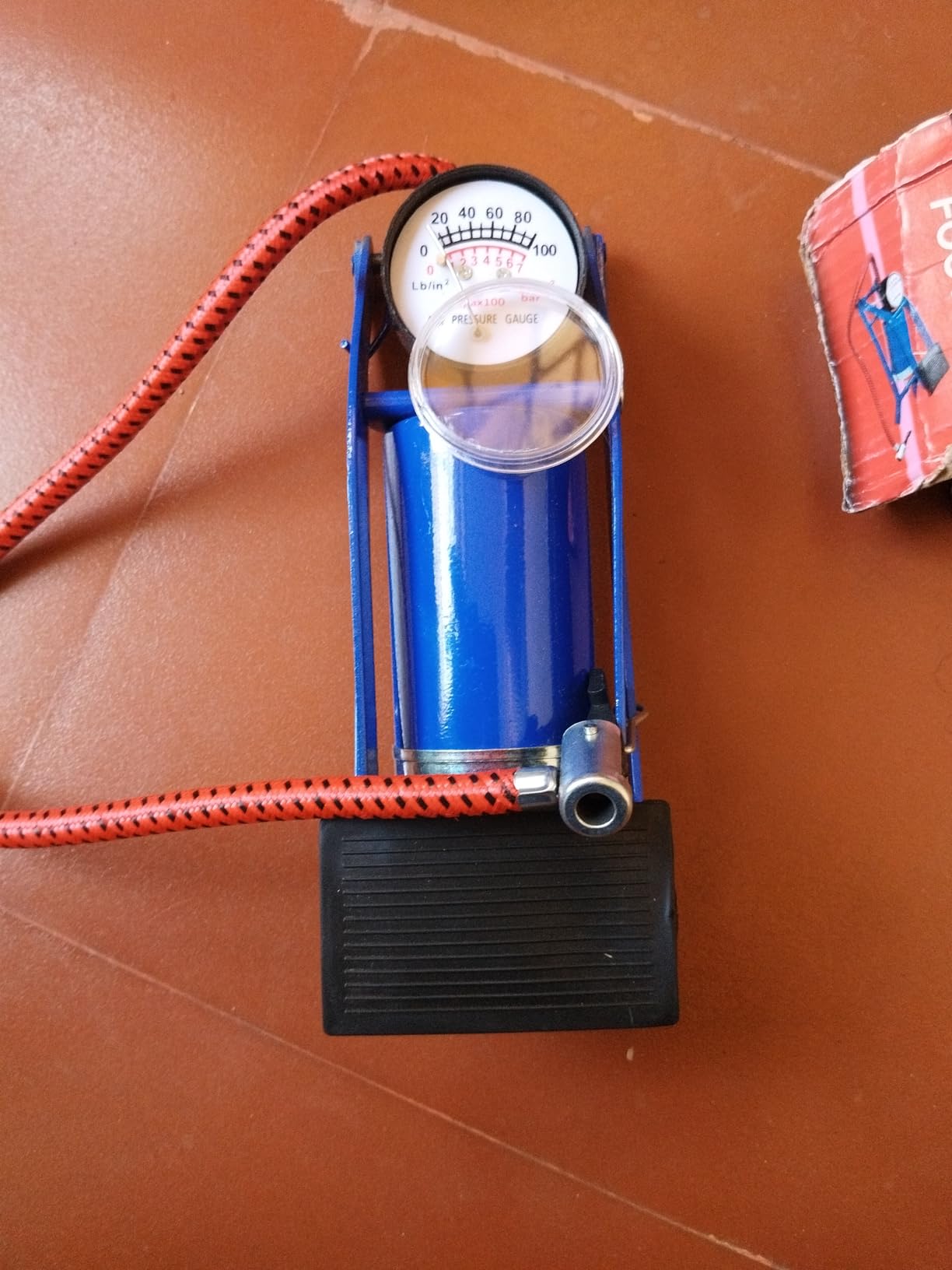 PAPY Fashion Air Foot Pump for Cars, Bikes, Bicycles Foot Air Pump ...