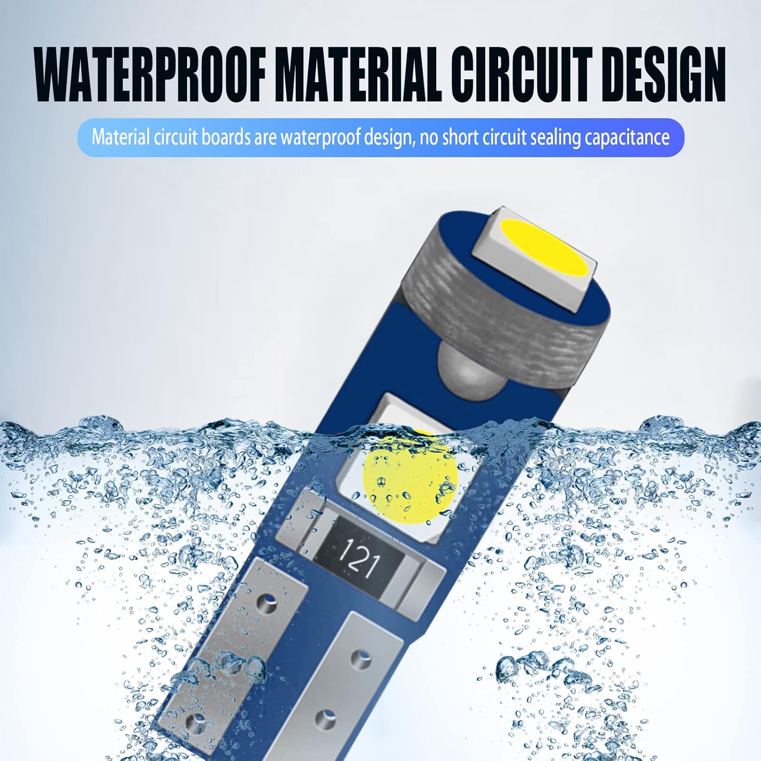 10 bombillas LED T5, 3030 chips 3SMD, luces de instrumento para automóvil, Canbus sin errores ...