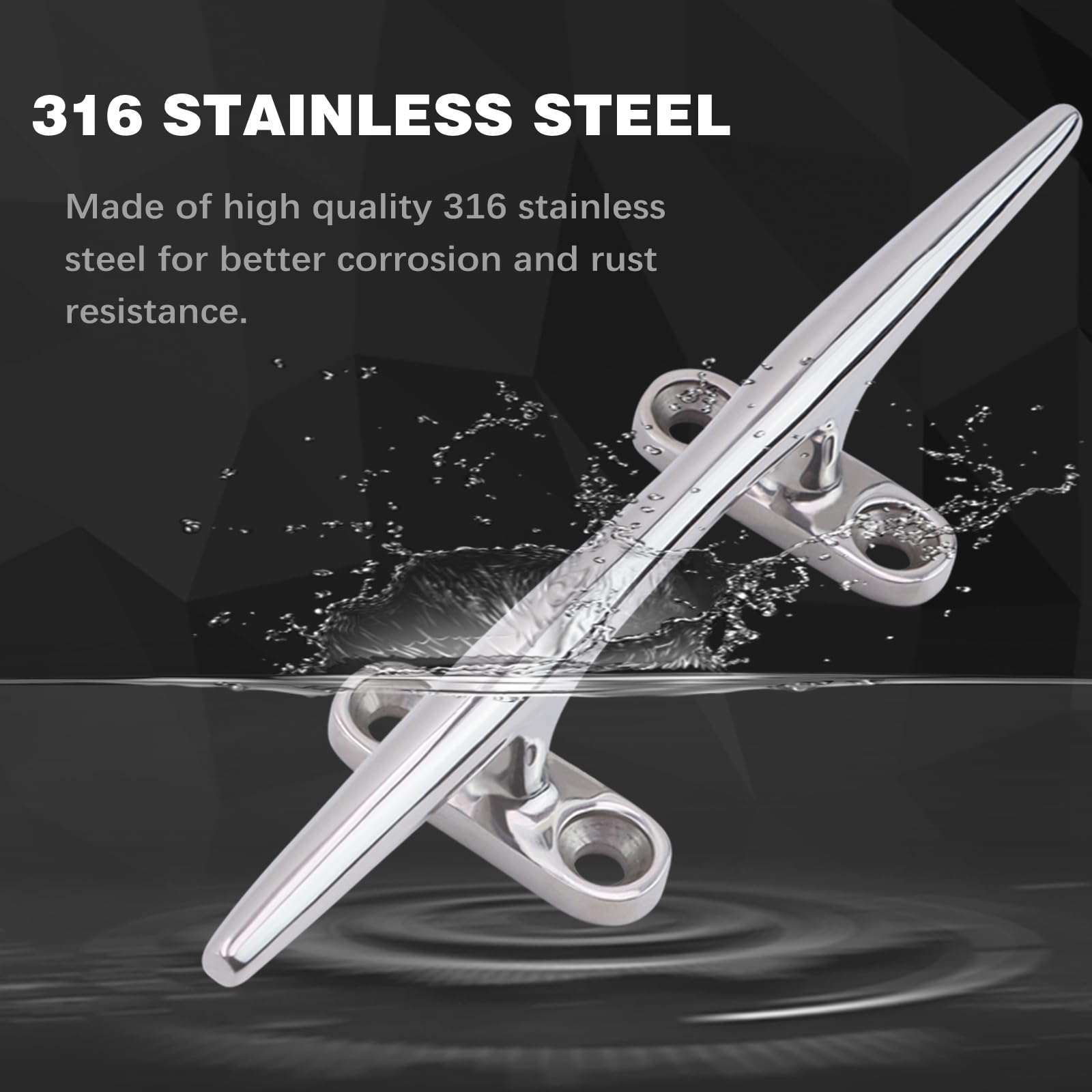 Snapklik.com : Laorde Boat Cleat 4 Inch 5 Inch 6 Inch 8 Inch 10 Inch ...