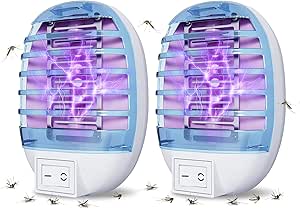 Amazon.com : 2 Pack Plug in Bug Zappers Indoor Flying Insect Trap ...