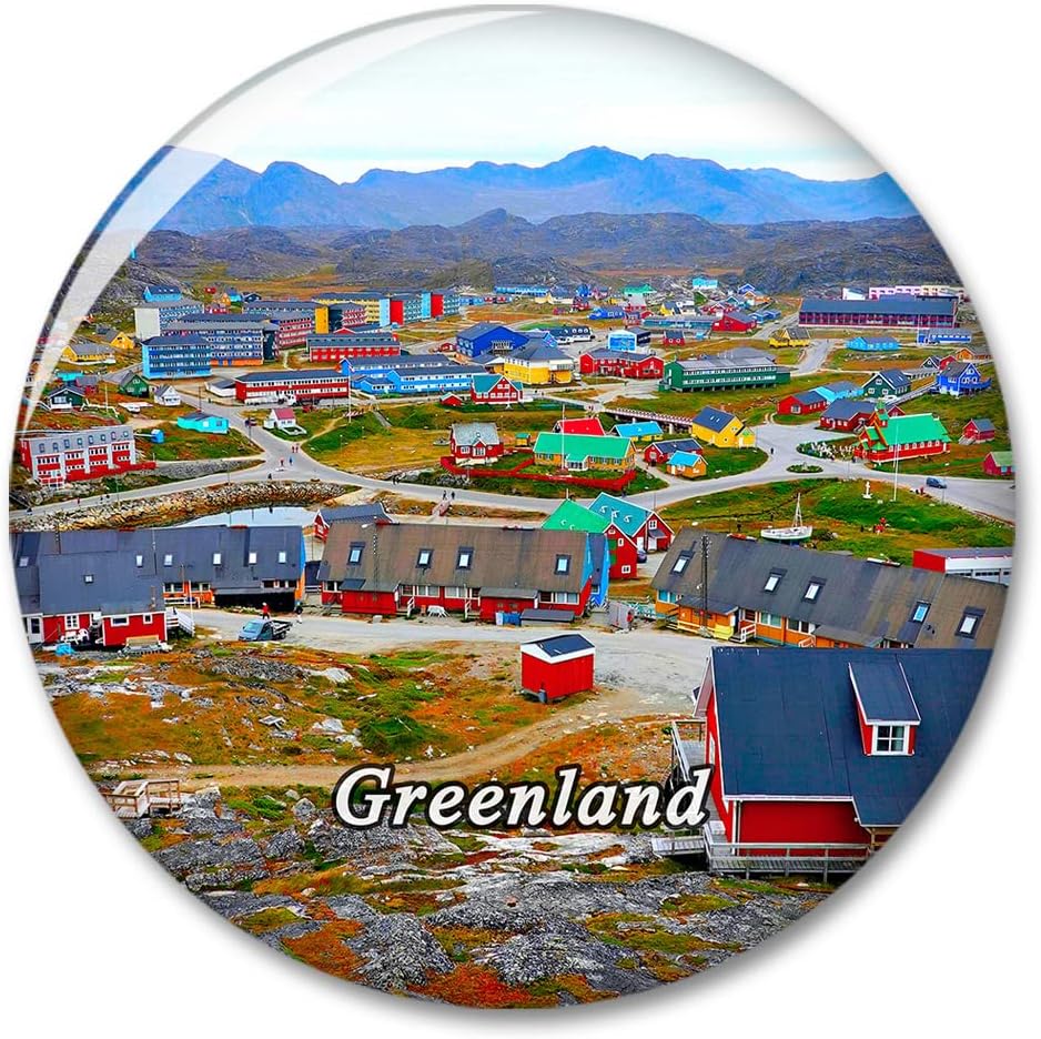 Amazon.com: Greenland Paamiut Fridge Refrigerator Magnet Decorative ...