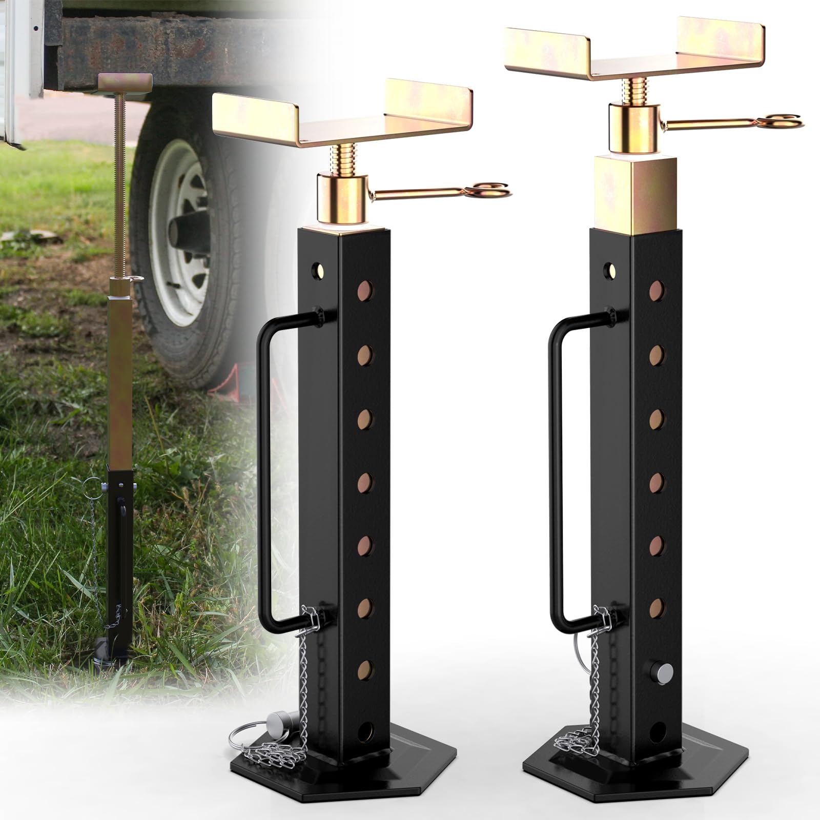 Amazon.com: RV Slide Out Support Jacks, Universal Heavy-Duty Camper ...