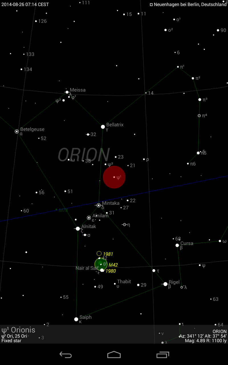 Sky Guide - App on Amazon Appstore