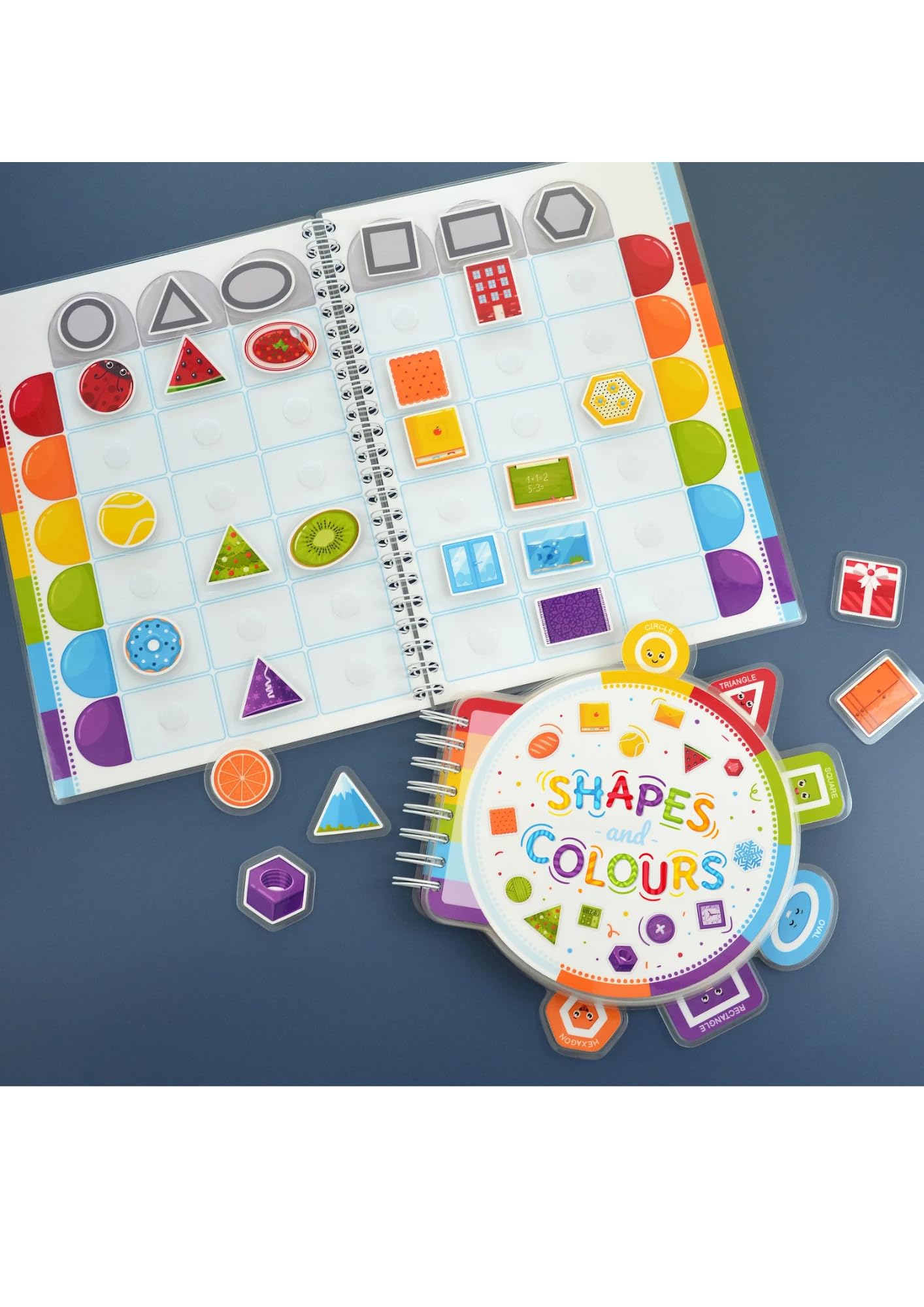 Omny Busy Book Set Of Shapes And Colors And 12 | Desertcart INDIA