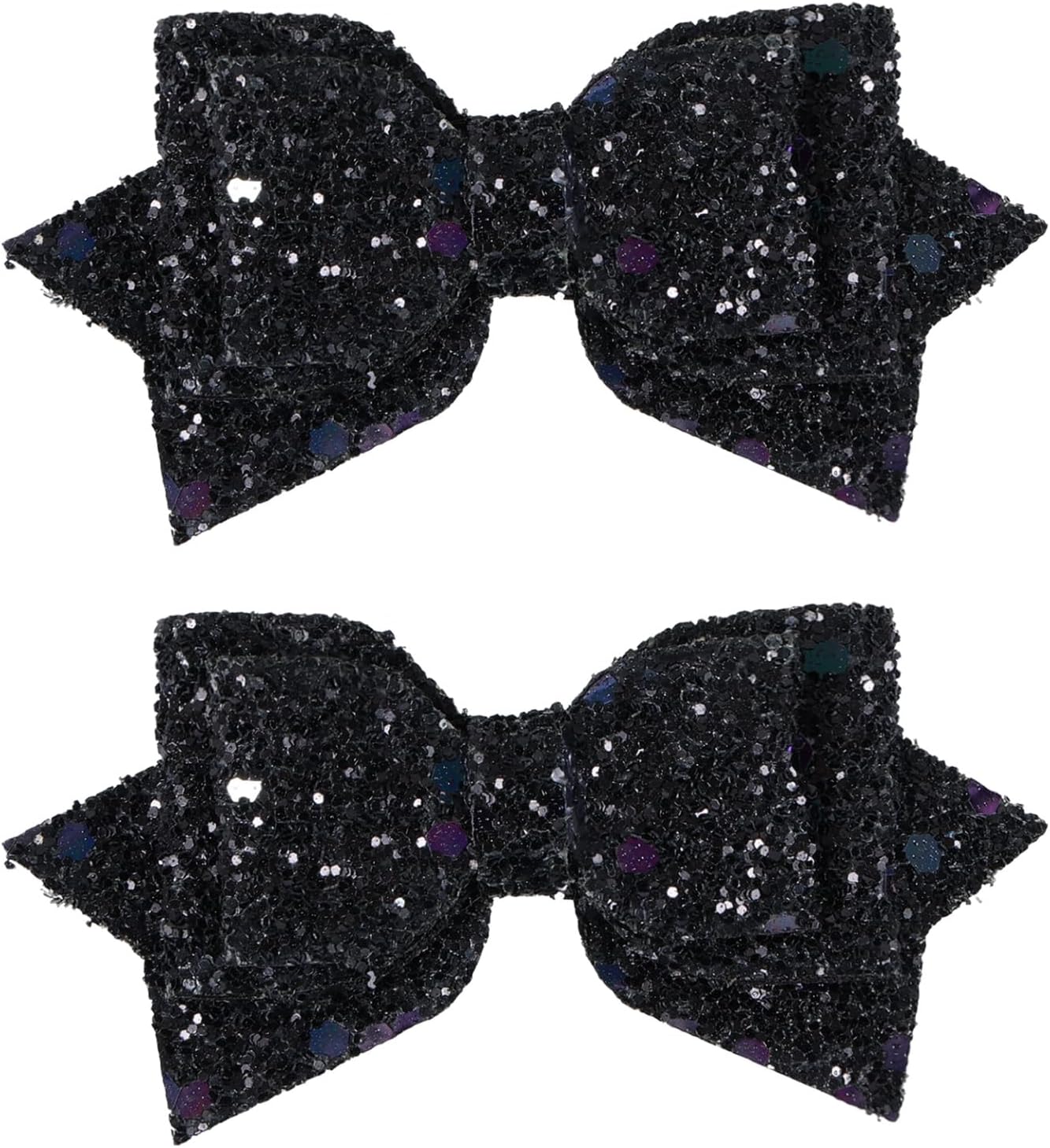 Amazon.com : SUKPSY 10 Pcs Glitter Hair Clips for Girls, Cute Animals ...