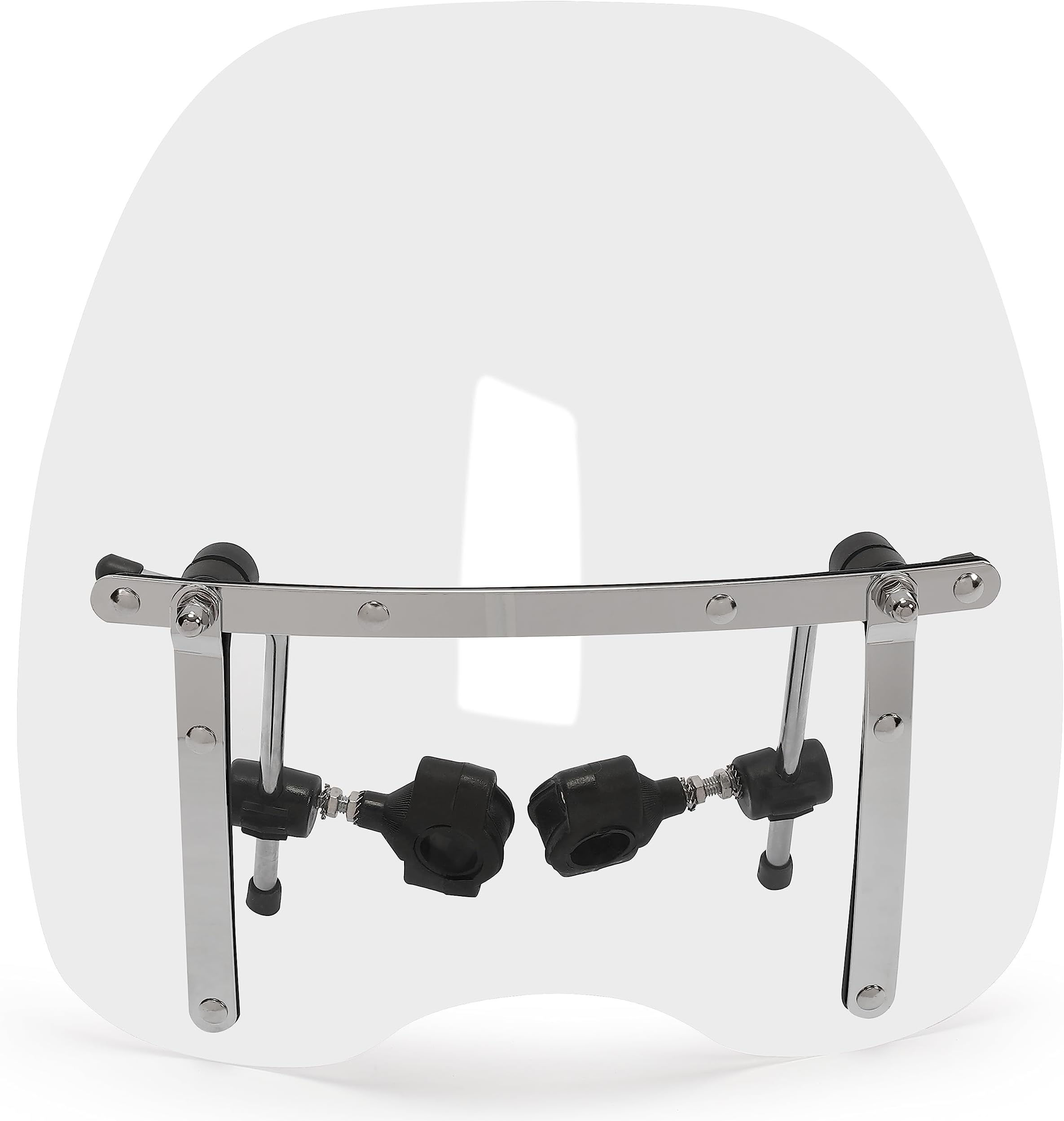 Amazon.com: Universal Motorcycle Windshield Extension Adjustable ...