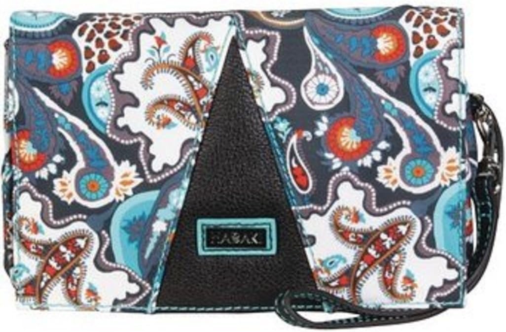 Amazon.com: Hadaki Travel Wallet Luna Blue Safari Paisley : Clothing ...