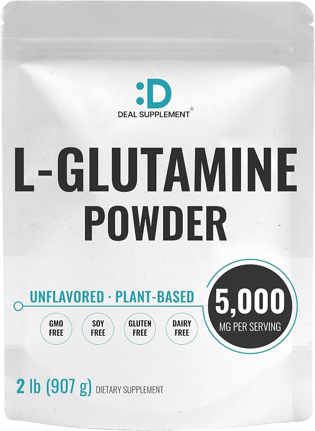 Amazon.com: DEAL SUPPLEMENT L Glutamine Powder Supplement, 5g Per ...