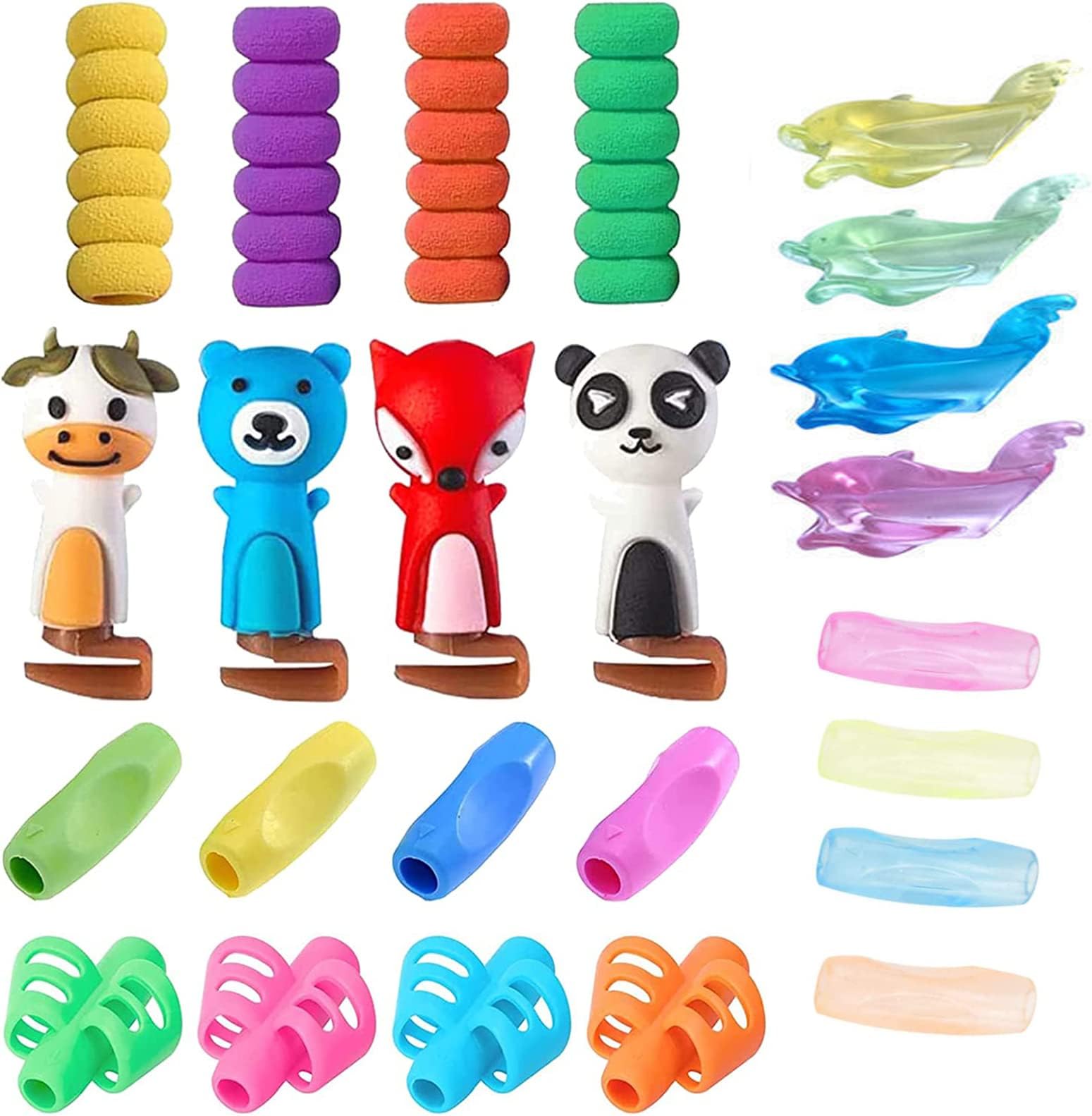 PENCIL GRIP GROTTO GRIP 8 PACK COMBO : Amazon.co.uk: Stationery ...