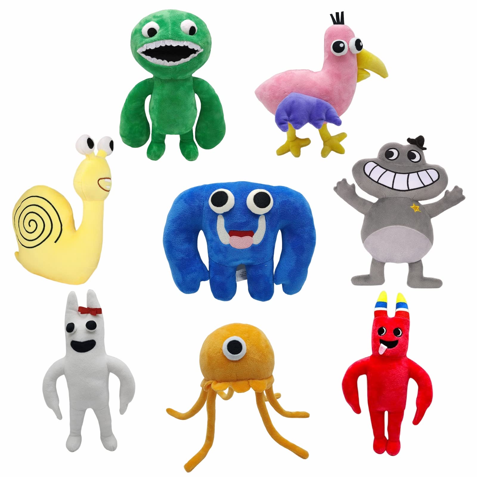 Buy ARCNT Garten of Banban Plush, 8 Pcs Garden of Banban Jumbo Josh ...