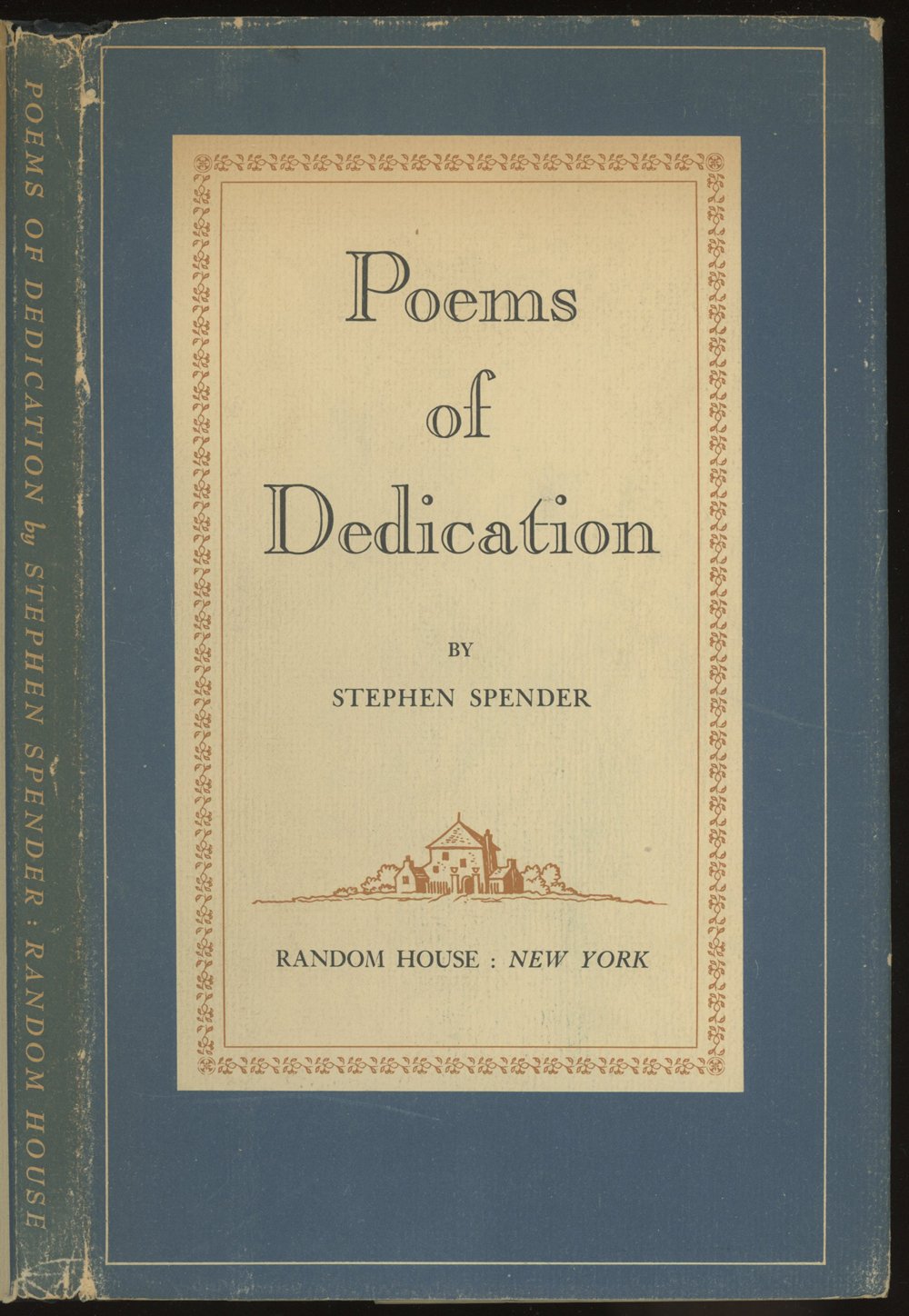 POEMS OF DEDICATION.: Spender, Stephen.: 9781135141936: Amazon.com: Books