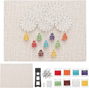 Amazon.com: WEBEEDY DIY String Art Kit for Adults Beginners, DIY ...