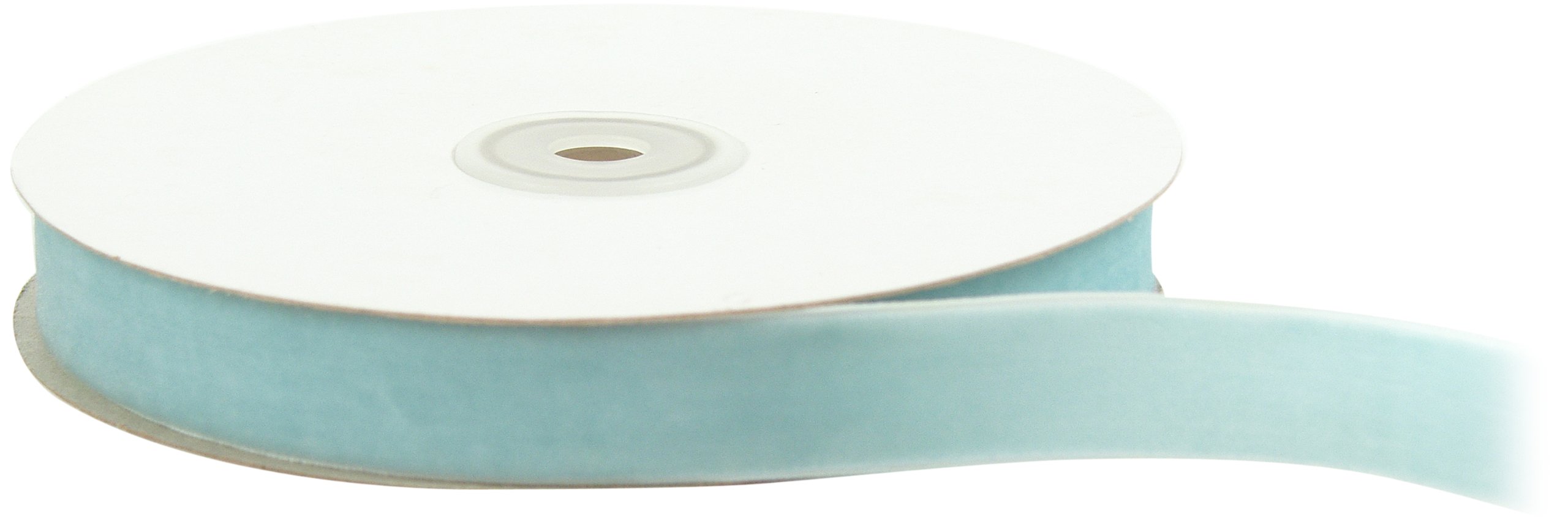 Amazon.com: May Arts 3/4-Inch Wide Ribbon, Light Blue Velvet