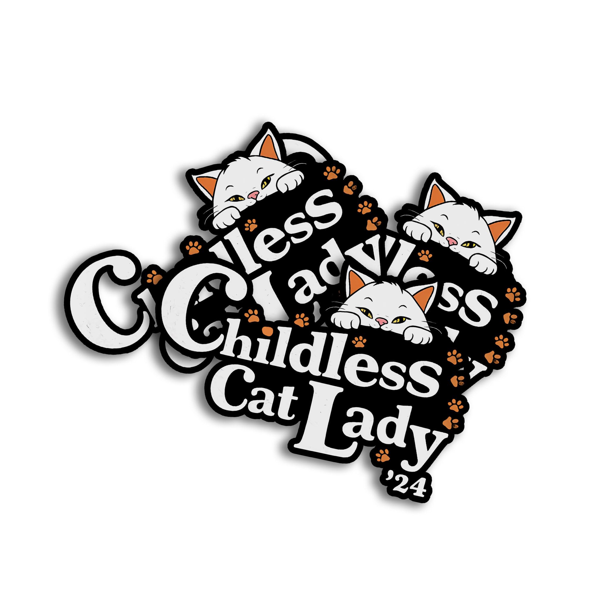 Amazon.com: Empower Your Voice with Childless Cat Ladies Vote Childless ...