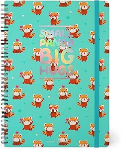 Legami - Spiral Lined Notebook - A4 Format, Spiral Notebook Maxi ...
