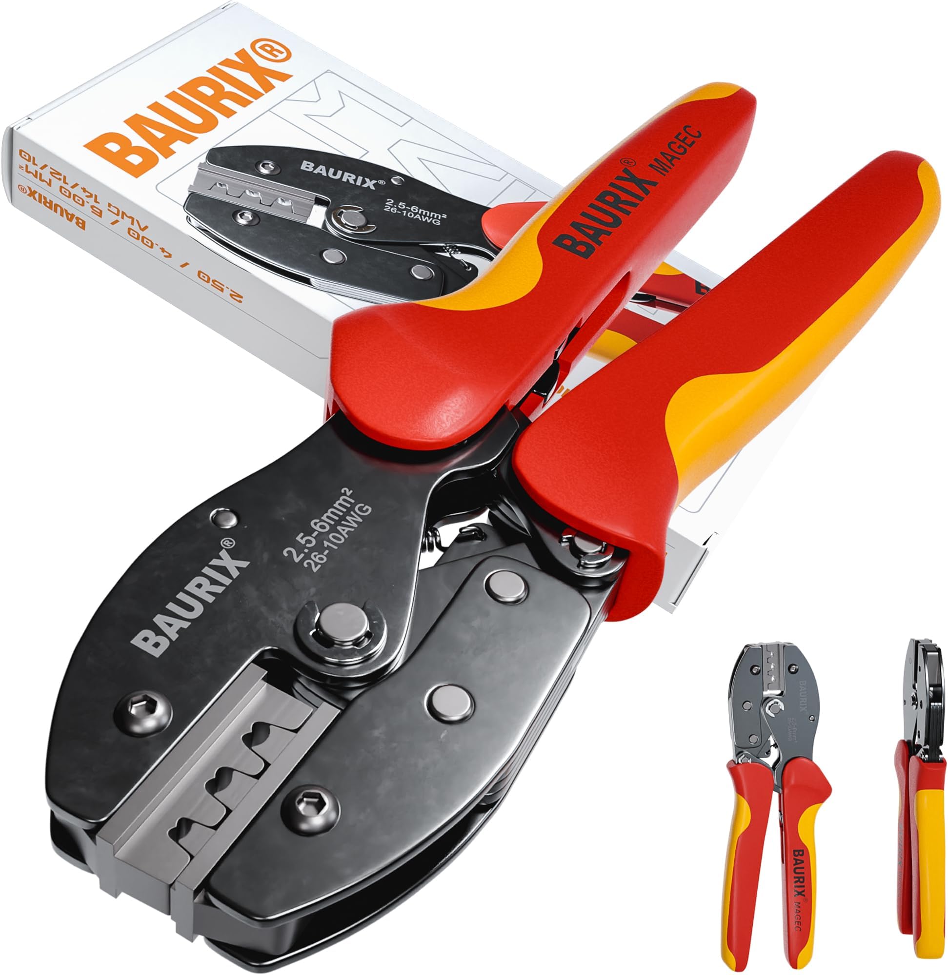 KNIPEX Crimpeinsatz für Solar-Steckverbinder MC4 (Multi-Contact) & MC4 ...