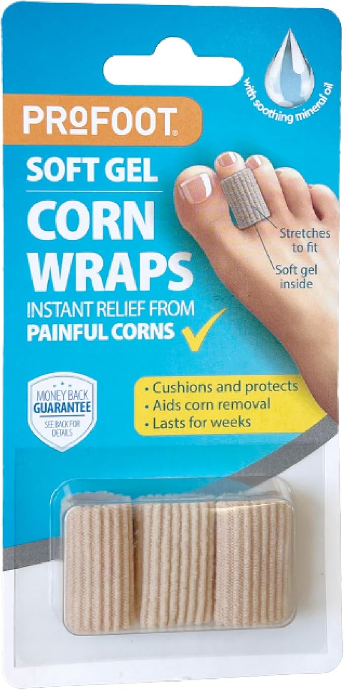 Profoot Soft Gel Corn Wraps - Instant Relief from Painful Corns ...