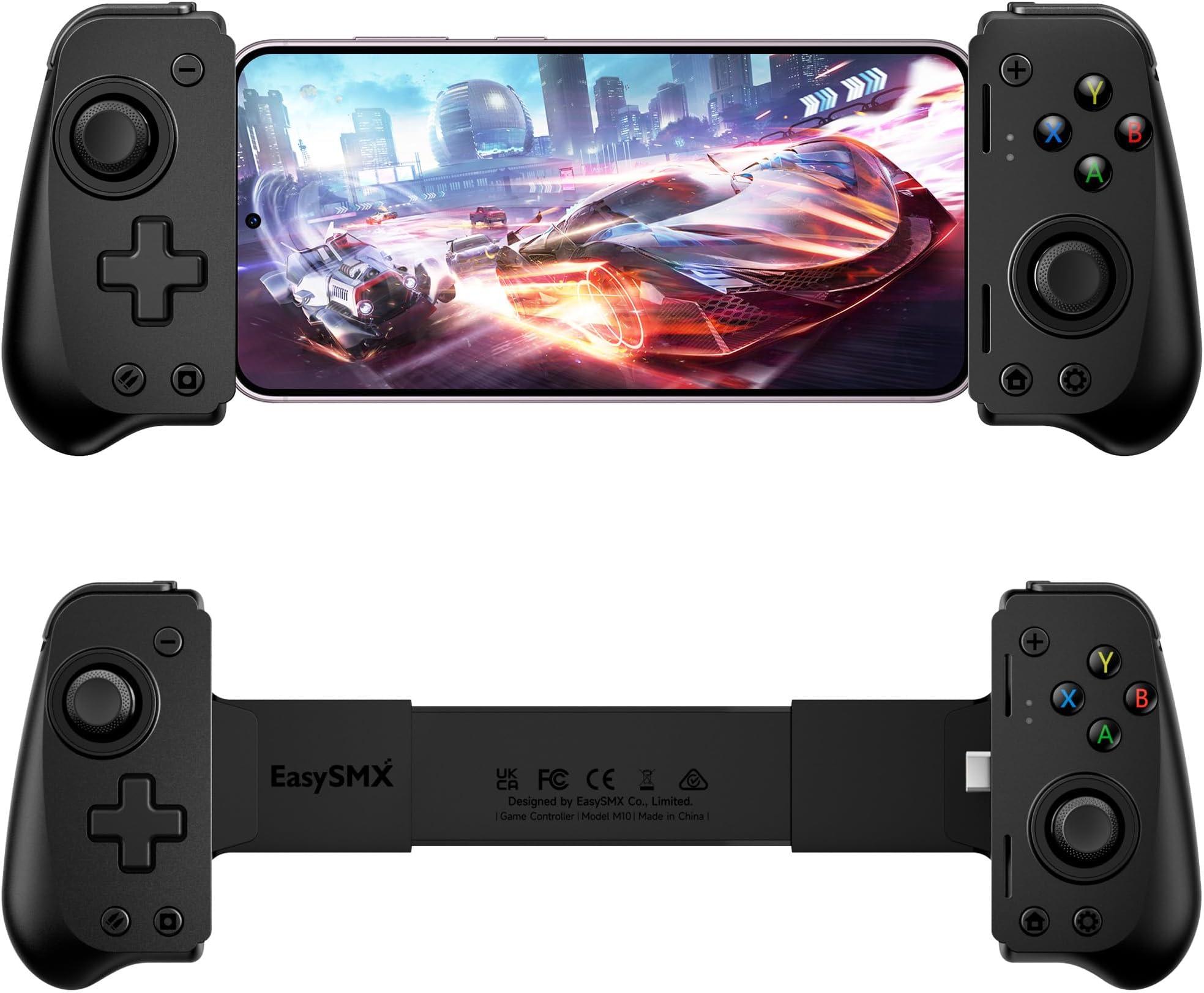 Ozkak Mobile Controller Handy 4 Triggers Joystick Gaming Gadgets L1R1 ...