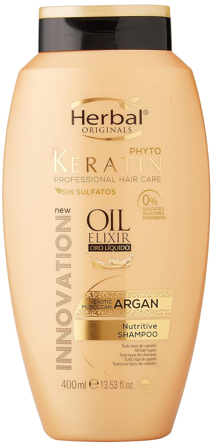 Buy Herbal Professional Keratin Oil Elixir Shampoo Online at Low Prices ...