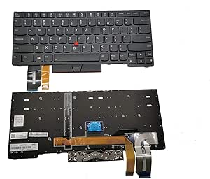 Replacement US Keyboard for Lenovo ThinkPad E480 E485 L480 T480s E490 ...