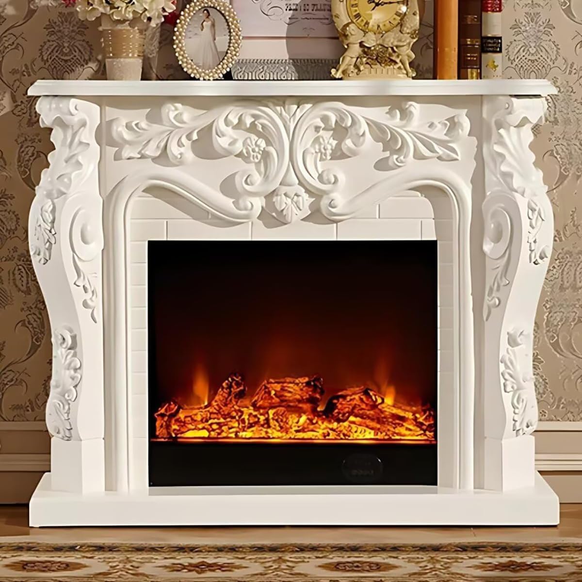 Amazon.com: Aihm-Lon Electric Fireplace – Electric Fireplace with ...