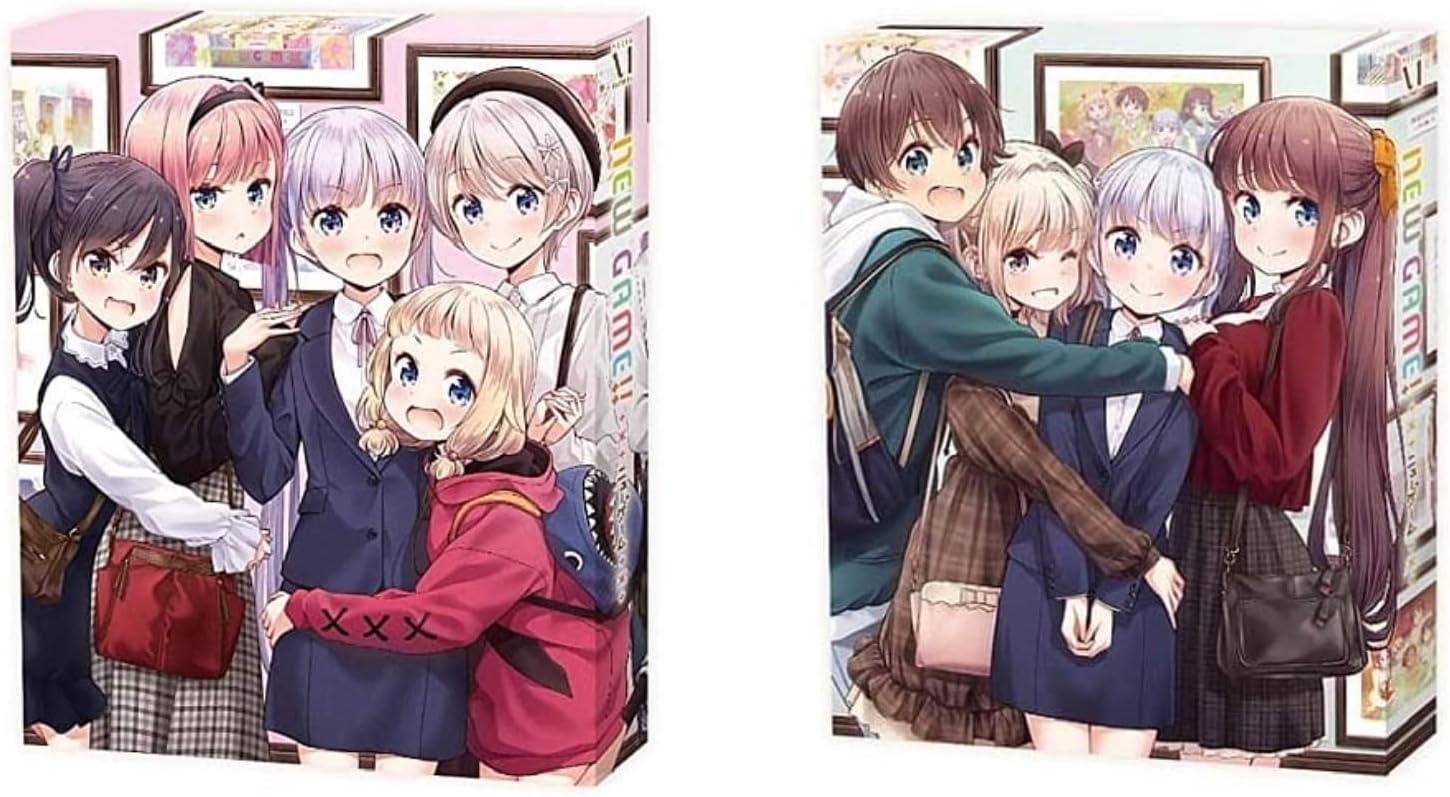 Amazon.co.jp: 【Blu-ray】NEW GAME! Blu-ray BOX NEW GAME!! Blu-ray BOX 全2巻セット : DVD