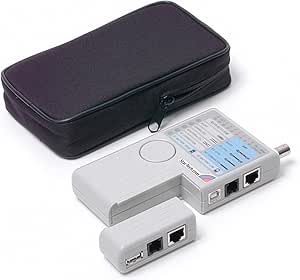 StarTech.com Testeur de câble professionnel multifonction RJ45 RJ11 USB ...