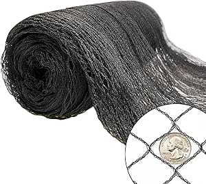 Amazon.com : POYEE 25x100ft Bird Netting for Chicken Coop, 1 inch Mesh, Heavy Duty, Hawk Proof ...