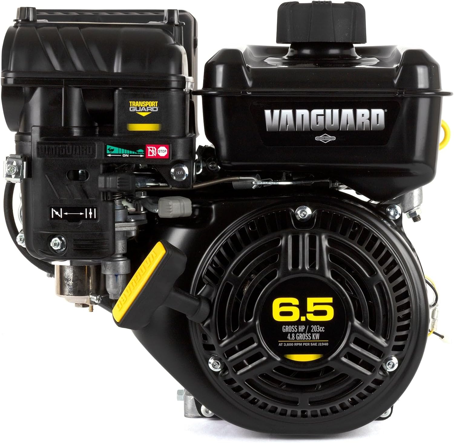 Briggs And Stratton Vanguard Engine Single Cylinder 4 Cycle 3/4In X 2 7 ...