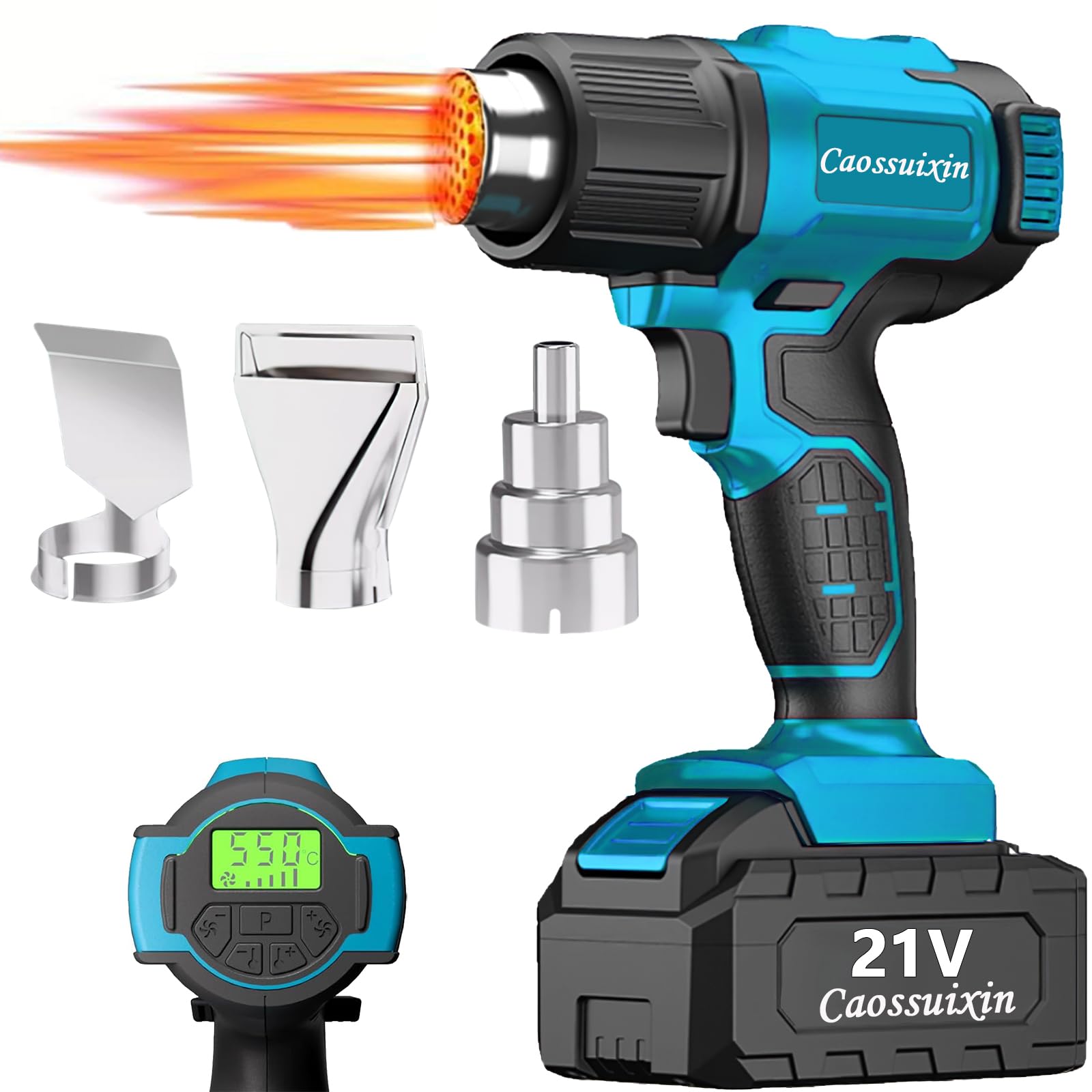 Cordless Heat Gun for Makita 18-20V Battery, （No Battery）Cordless hot ...